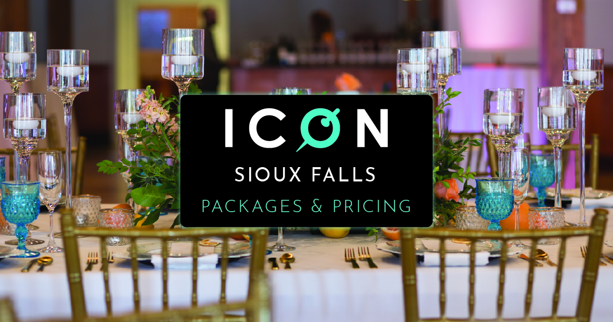 Wedding Packages & Pricing - ICON Sioux Falls